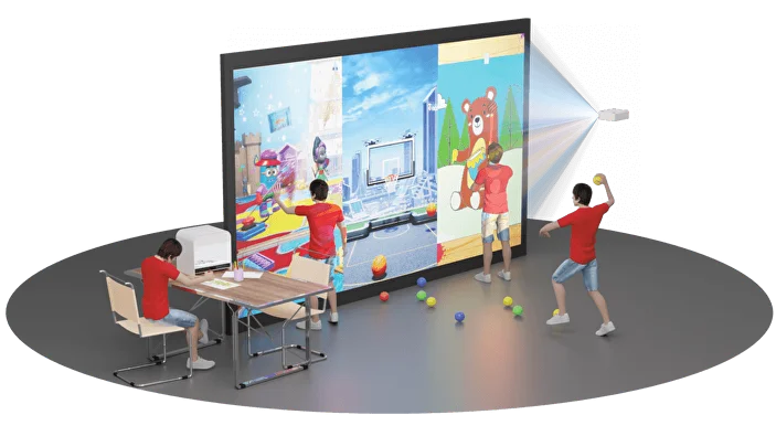 Magic Wall 3-in-1 — Interactive Wall 3-in-1 | UTS | UTS